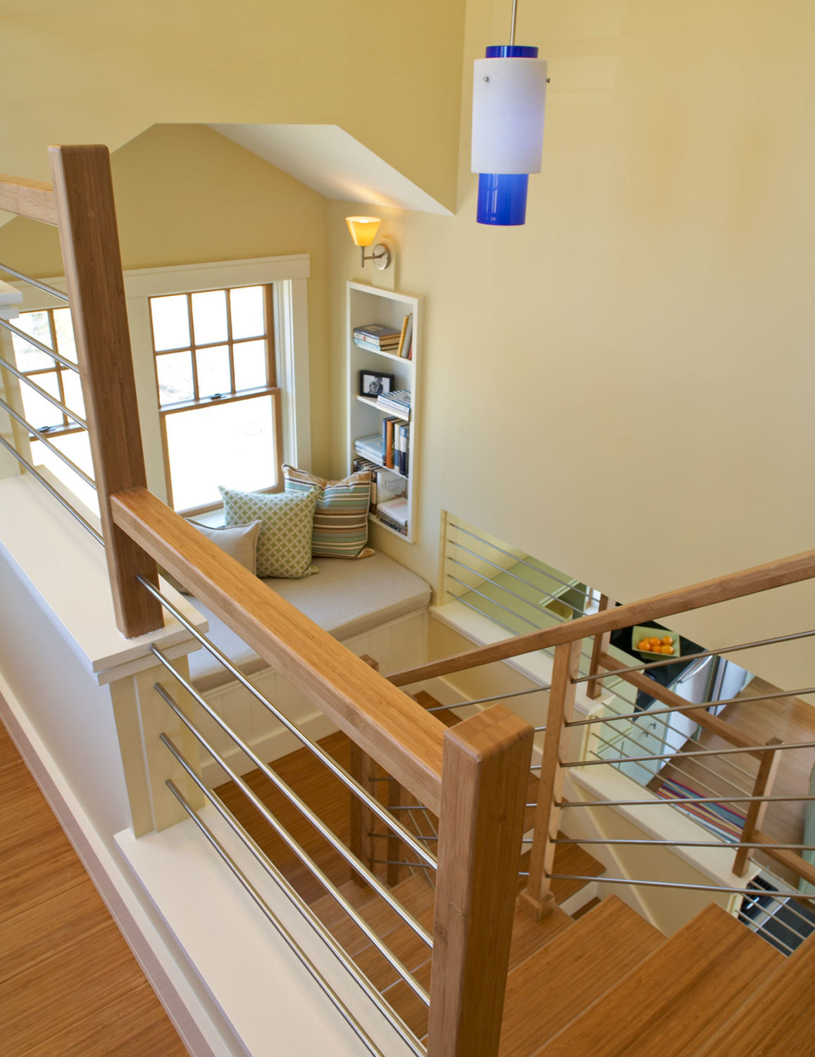 Stairs designed by Chip Webster Architecture based on Nantucket MA