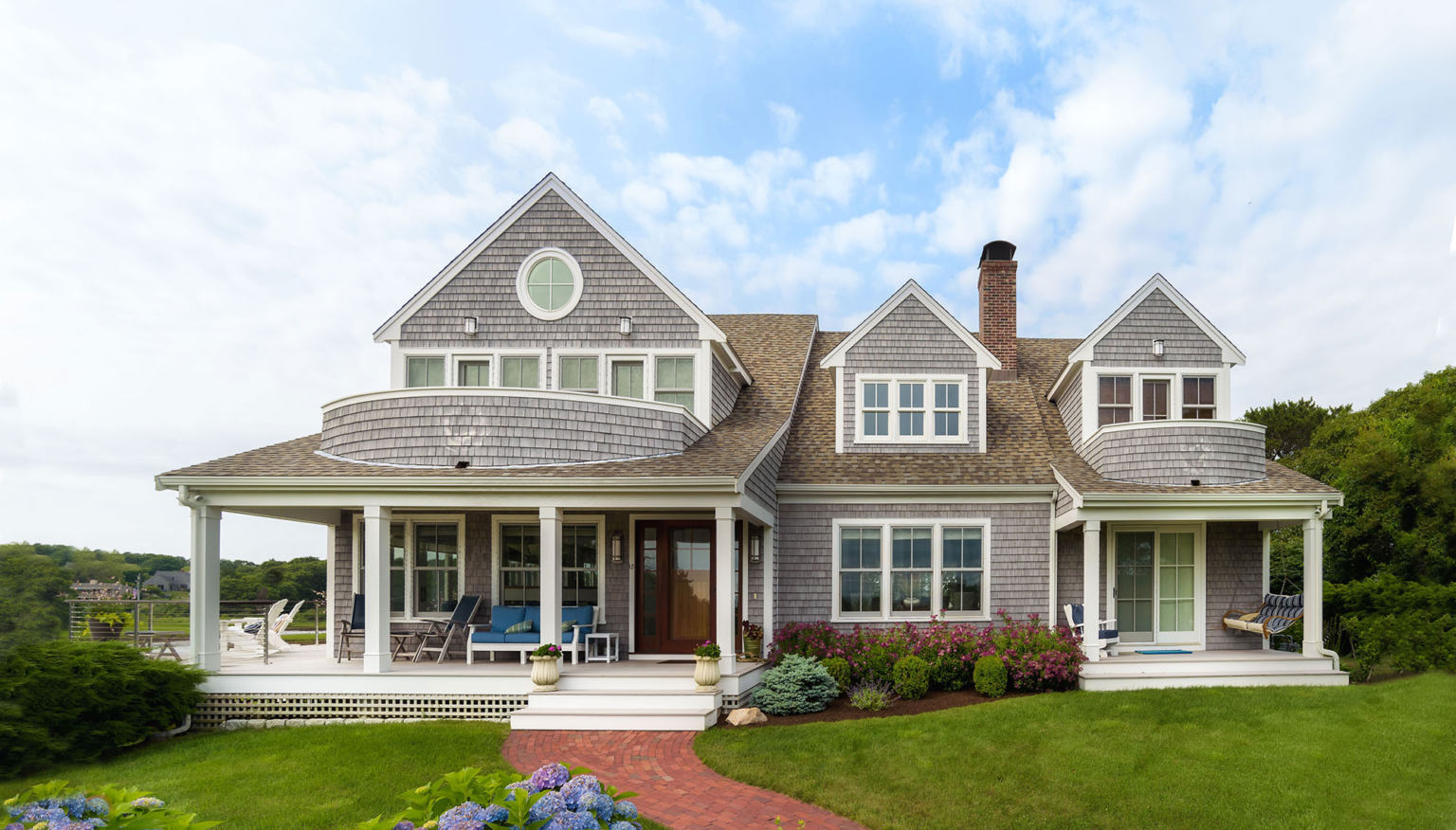 Exteriors of Nantucket Homes Designed by Architect Chip Webster