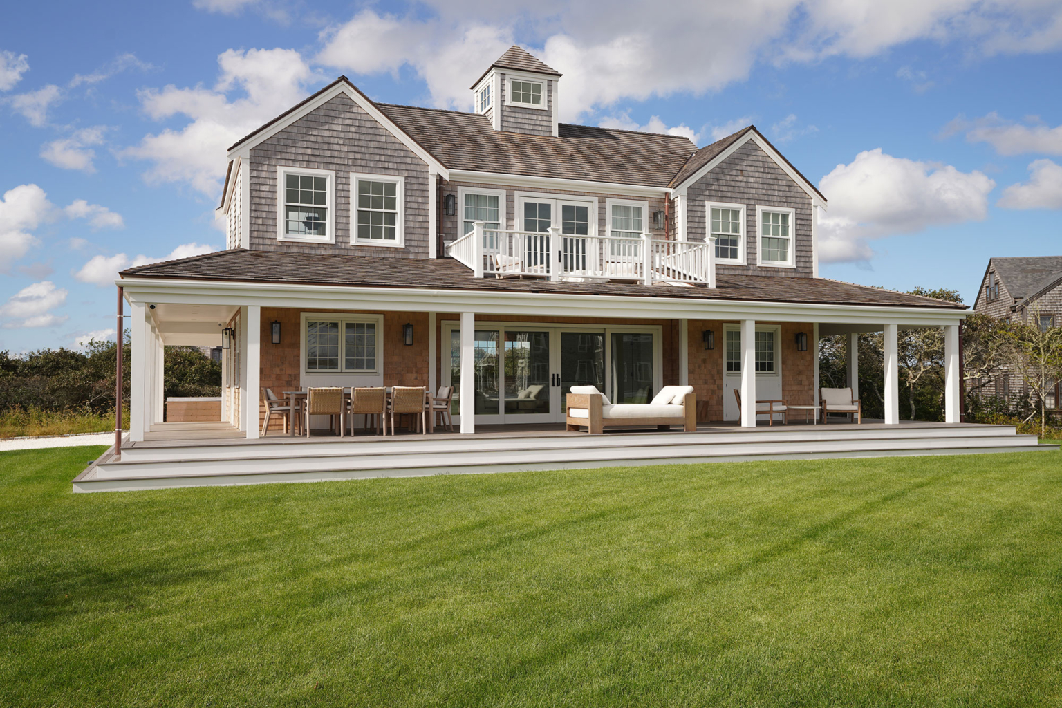 Tom Nevers Home on Nantucket Designed by Chip Webster Architecture.