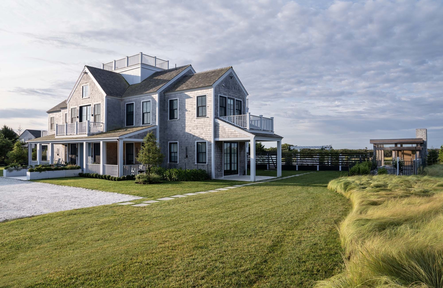 Exteriors of Nantucket Homes Designed by Architect Chip Webster